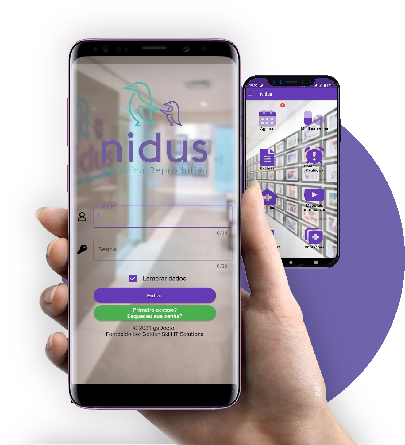 Baixe nosso aplicativo! - NIDUS Medicina Reprodutiva